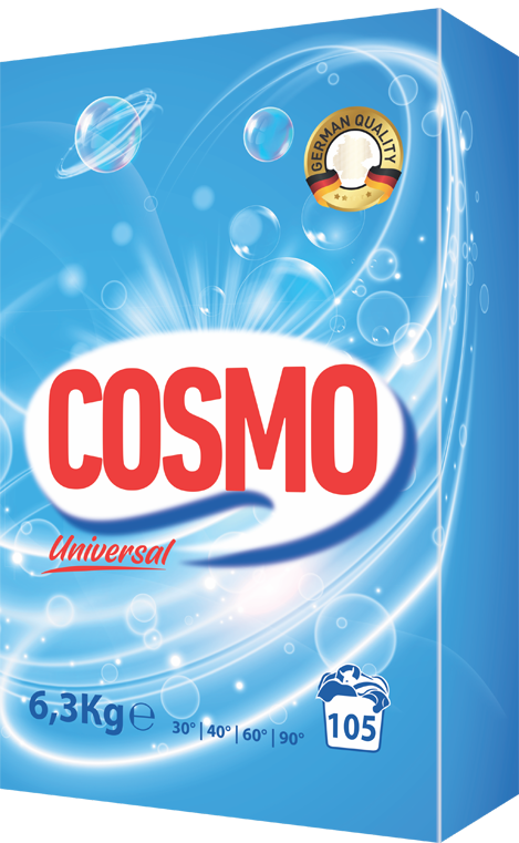 Cosmo powder laundry detergents – Hajdi GmbH