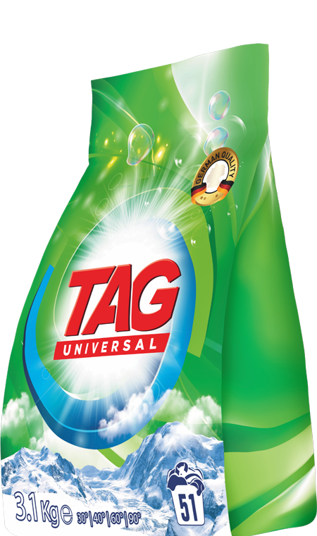 Tag powder laundry detergents – Hajdi GmbH